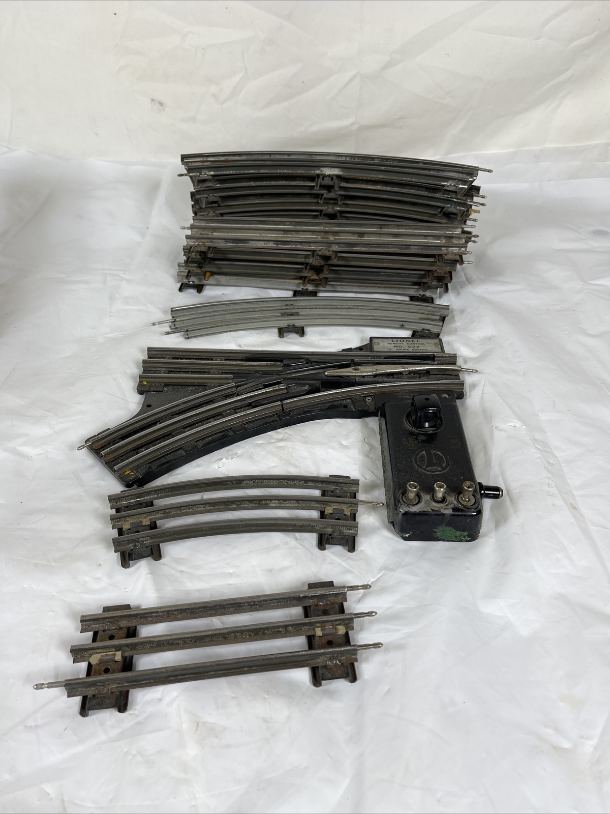 Lionel 0 Gauge Track- Lot of 14 with 022 Remote | eBay