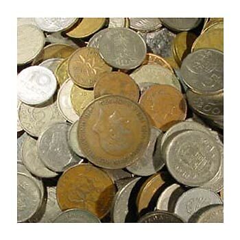 Assorted Bulk World Coins 5 Pounds 450 to 550 Coins | eBay