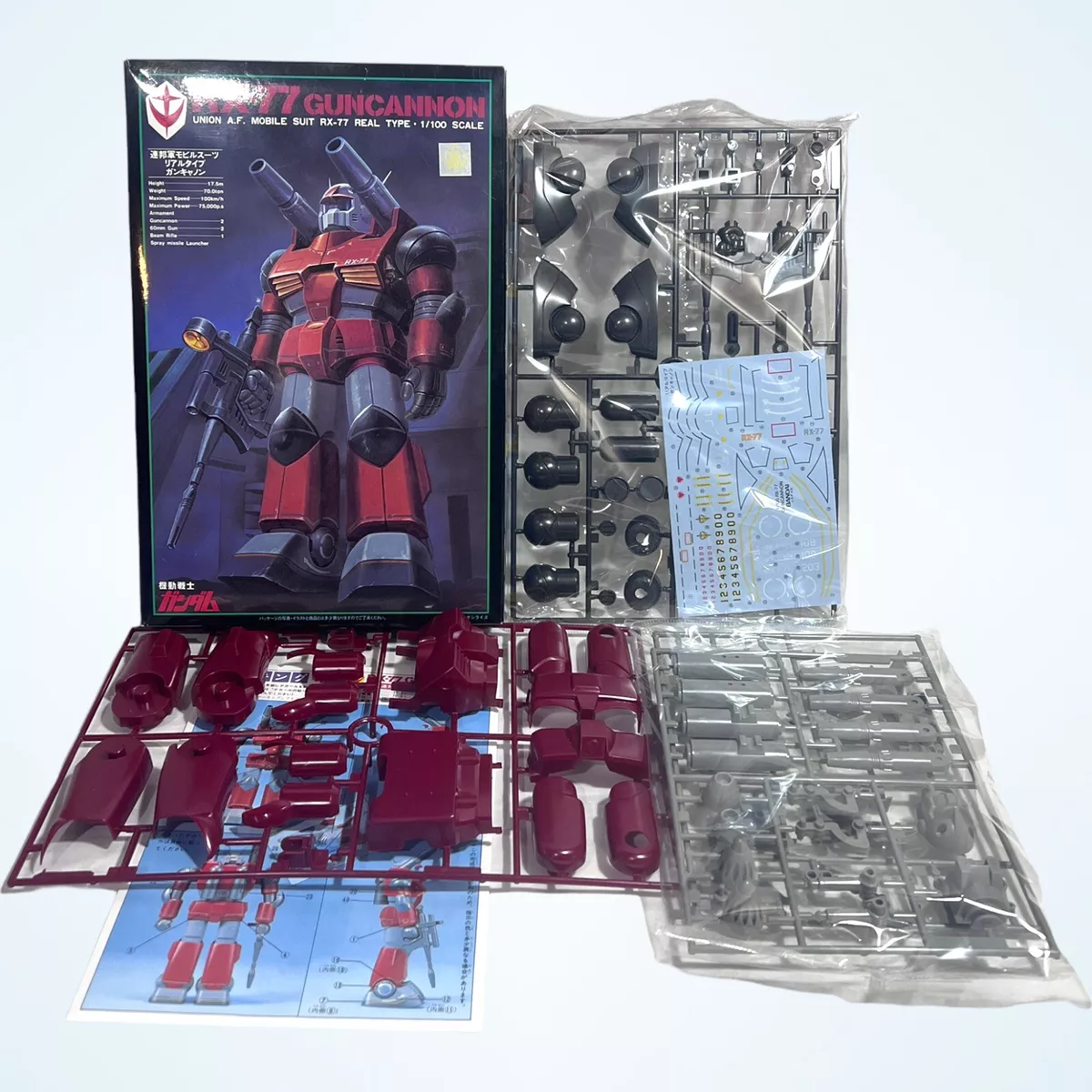 Bandai Kit Model Gundam Asli Anime 0079 1/100 RX-77-2 Tokoh, 49% OFF Bandai Kit Model Gundam Asli Anime 0079 1/100 RX-77-2 Tokoh, 49% OFF