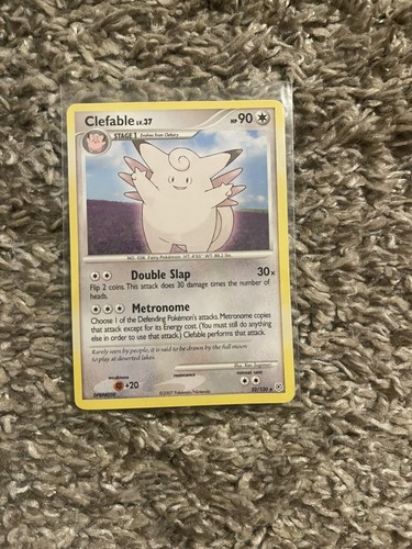 Clefable 22/130 Diamond & Pearl Regular Rare Pokémon TCG | eBay