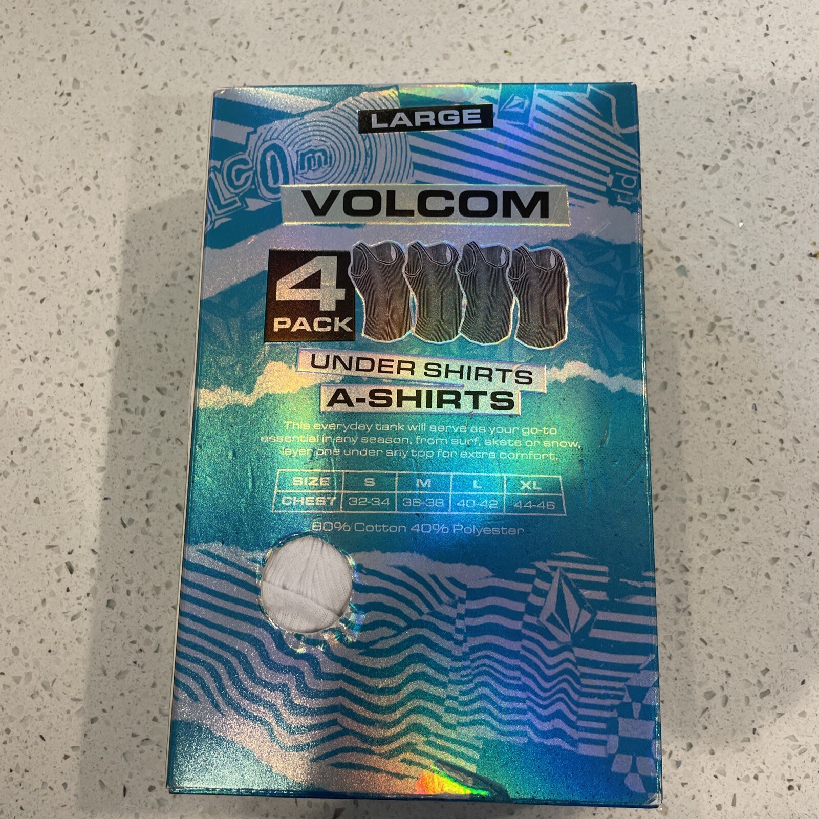 Volcom Tank Top Mens Large White 4 Pack for sale online | eBay