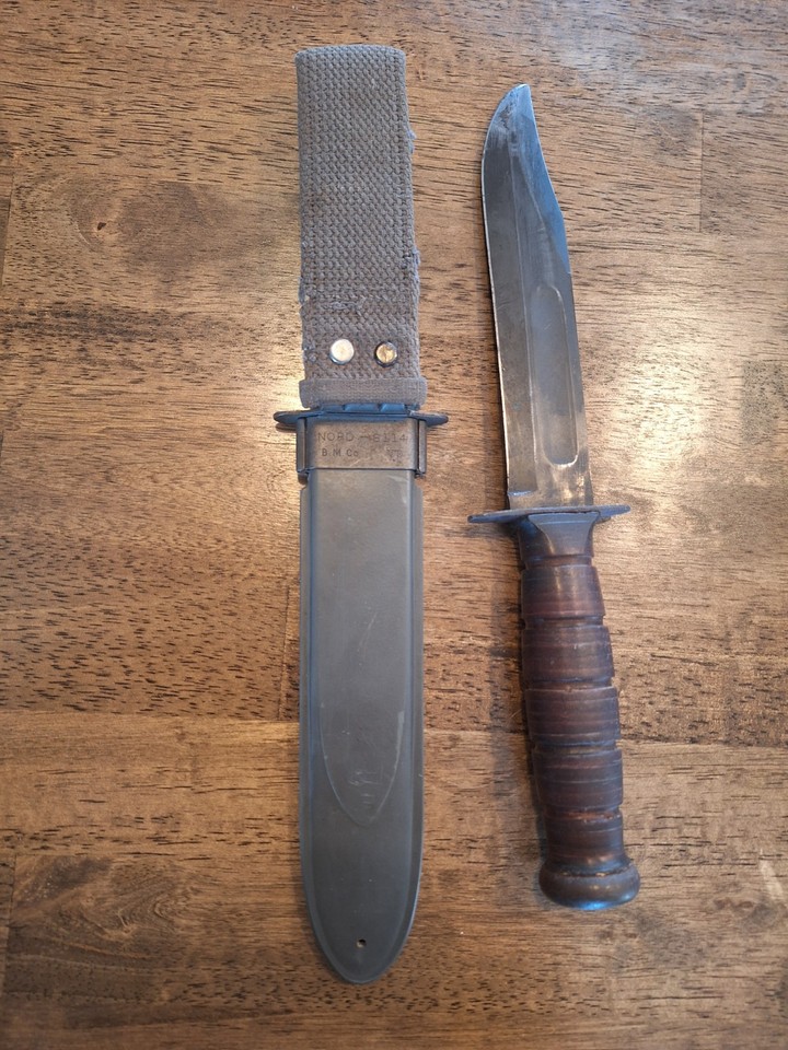 Vintage WWII USN KA BAR MARK 2 Military Knife | eBay