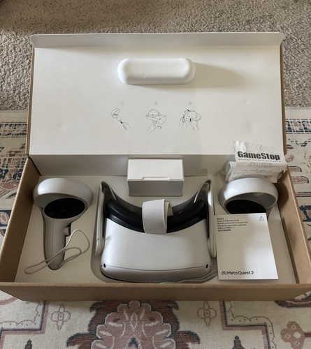 Meta Oculus Quest 2 256GB Standalone VR Headset - White Pre owned | eBay