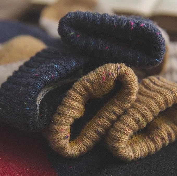 10 Pairs Thick Wool Socks Vintage Classic Hiking Crew Soft and ...