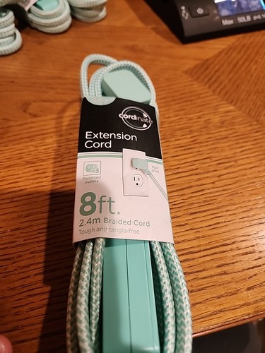 8 ft braided extension cord | eBay
