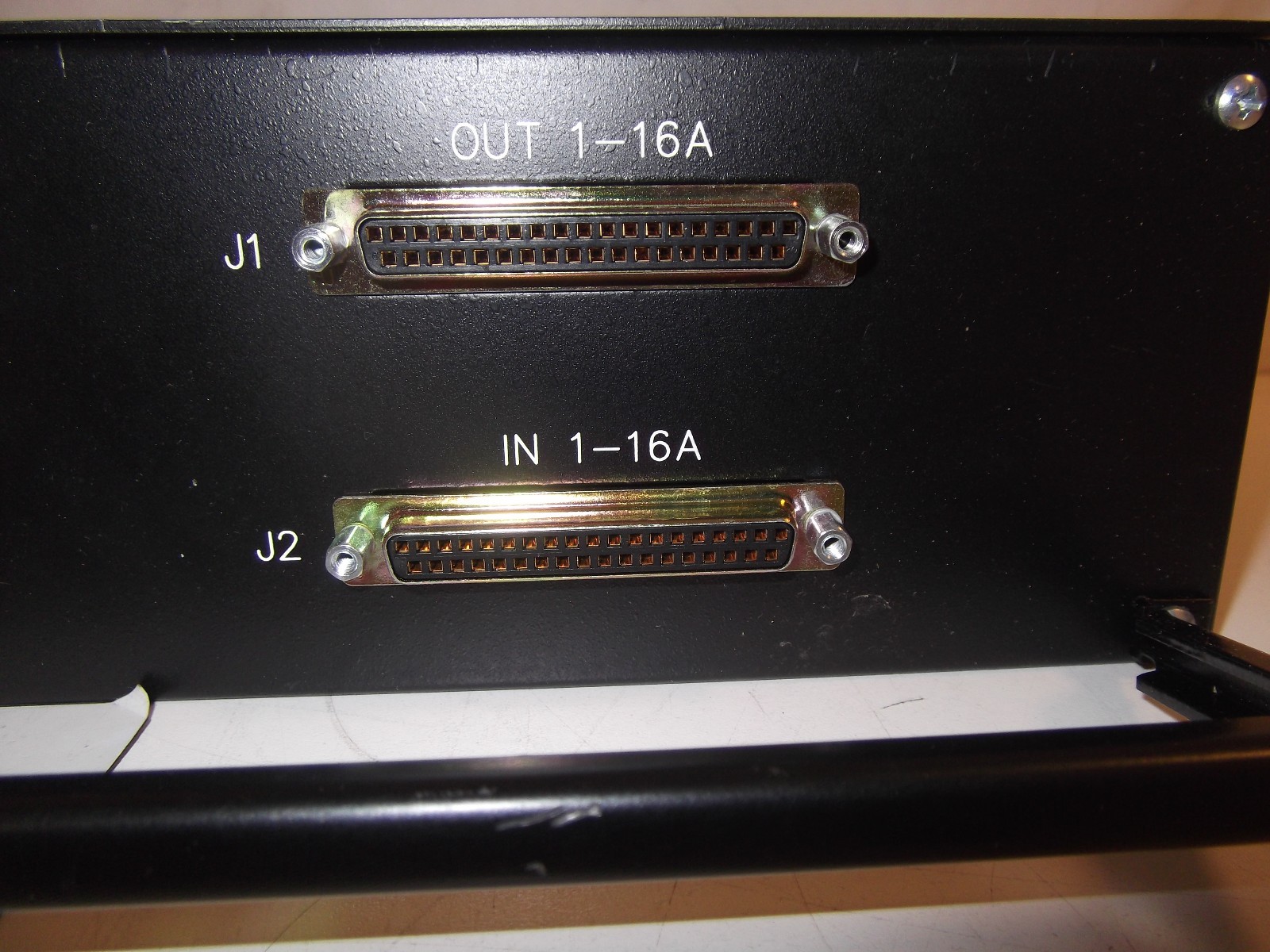 Telect DSX-1 Termination Panel Front Cross Connect With Rear Wire Wrap ...