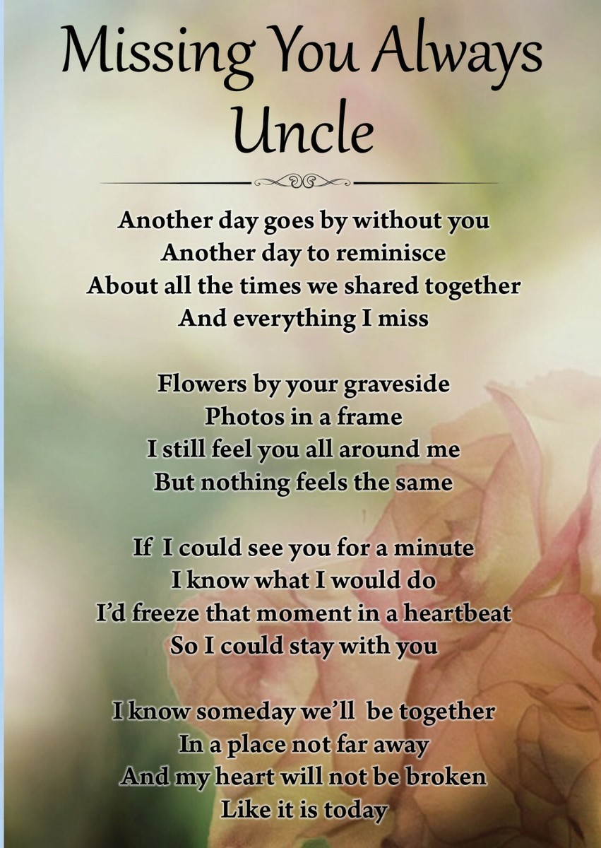 Uncle Miss You Quotes Missing My Uncle Quotes | TikTok