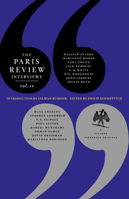 Paris Review Interviews, IV (2009, Taschenbuch) online kaufen | eBay.de