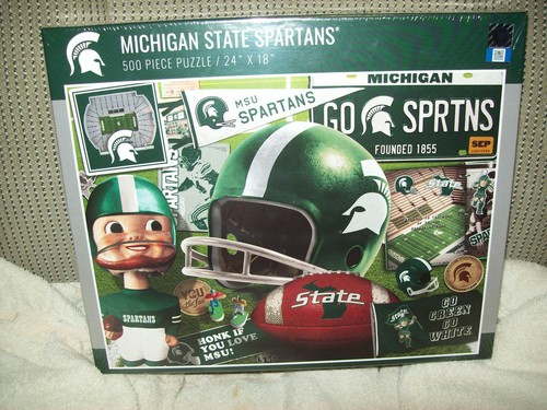 Michigan State University Spartans, 500 Piece Puzzle Sealed, by You the ...