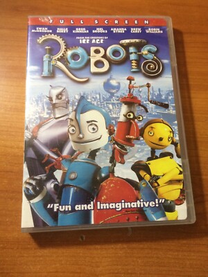 Robots (DVD) Ewan McGregor, Halle Berry, Amanda Bynes, Drew Carey ...