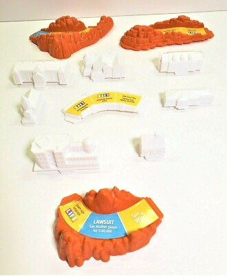 Game of Life Game Complete Replacement Parts 3 Mountains 7 Buildings 1 ...