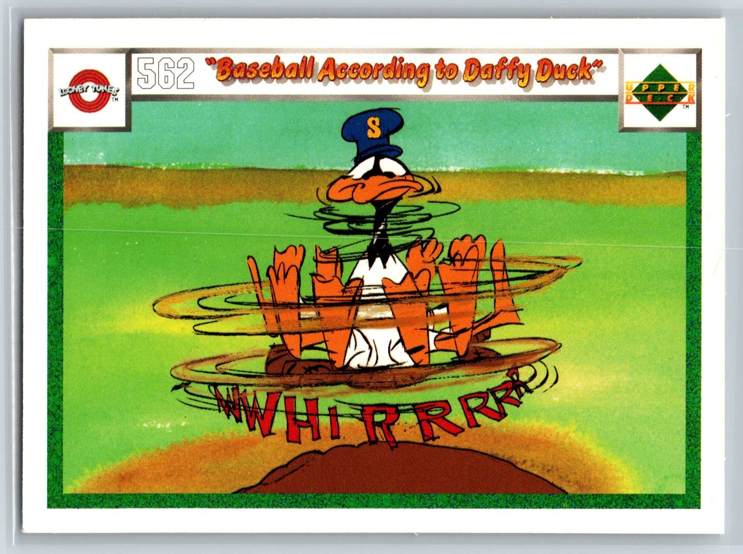 1990 Upper Deck Comic Ball Baseball According to Daffy Duck #562 / 571 ...