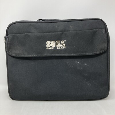 Sega Game Gear OEM Accessory Lot Carrying Bag Car Charger Powerback ...