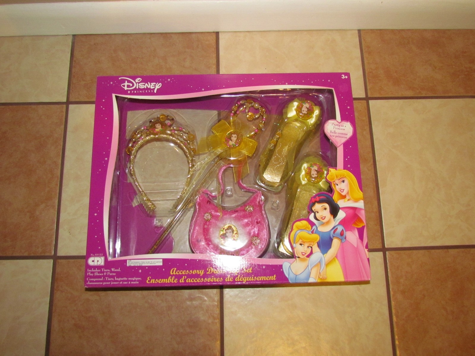 BELLE DISNEY NEW PRINCESS RARE ACCESSORY DRESS UP SET BEAUTY BEAST ...