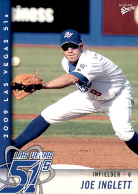 2009 Las Vegas 51s Multi-Ad #15 Joe Inglett Copley Ohio OH Baseball ...
