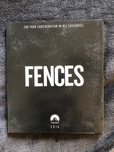 FENCES DVD 2016 FYC Screener Denzel Washington - Rose Maxson - Viola ...
