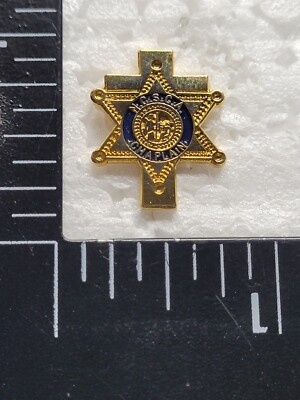N.C.S.A. CHAPLAIN HAT LAPEL PIN PIN BACK USED (AA2773) | eBay