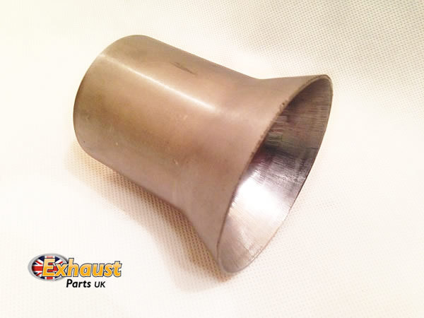 2.25" - 3" Stainless Steel Exhaust Cones / Reducers 57mm - 76mm ...