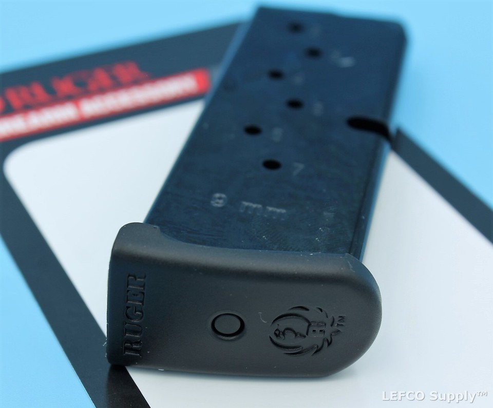 Ruger EC9s Magazine Value 2-Pack 7-Round RD OEM LC9 LC9s Clip Mag 9mm ...