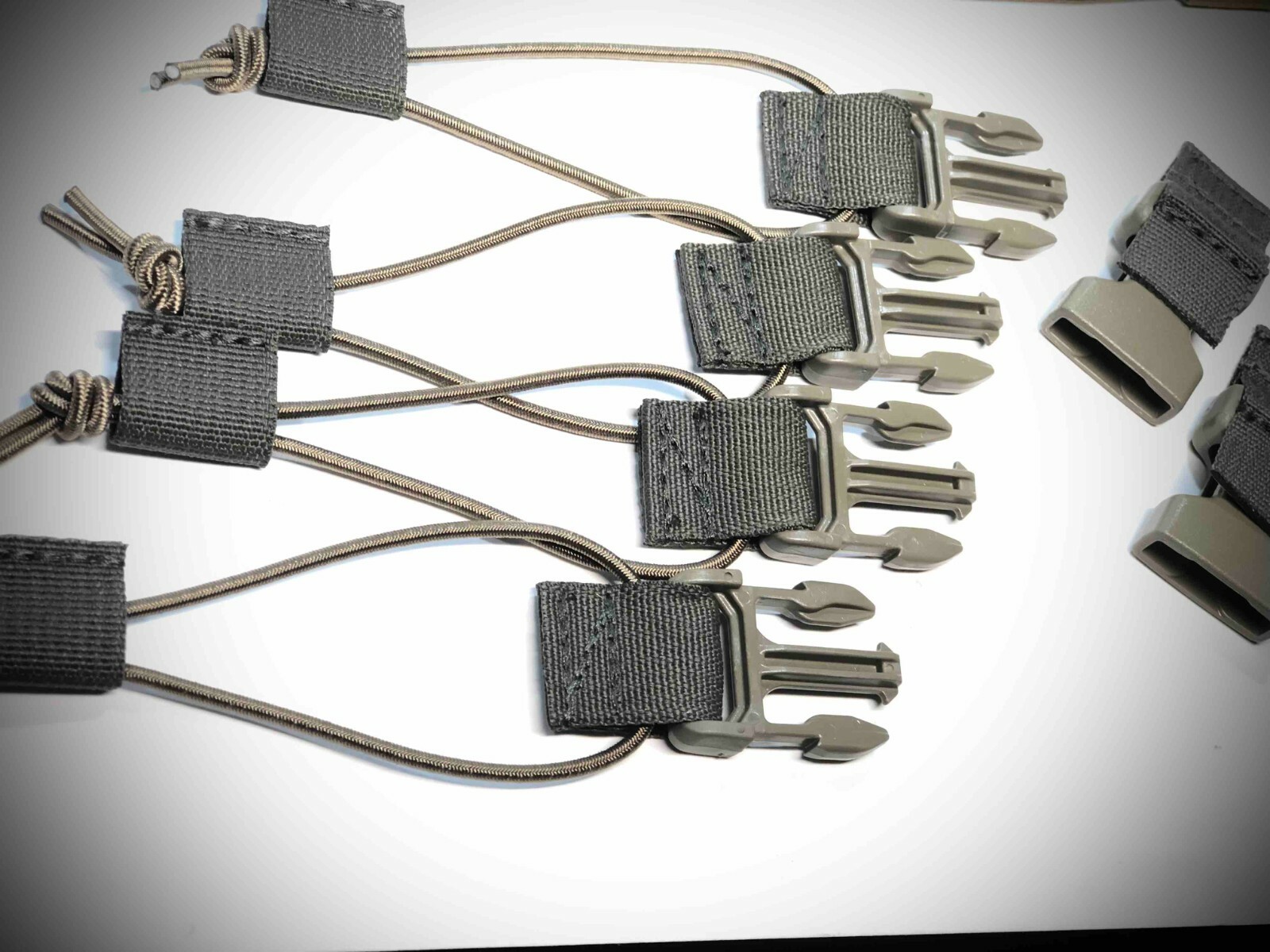 AXL Advanced Suitable SwiftClip Chest Rig/Placard Attach Clip Kit 4x2pc ...