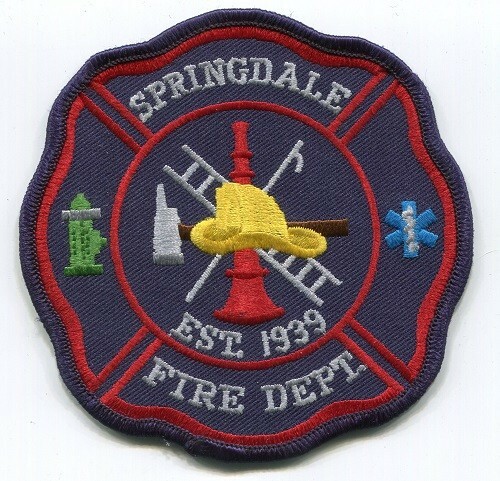 OHIO - Springdale Fire Dept. - [ Shoulder Patch ] | eBay