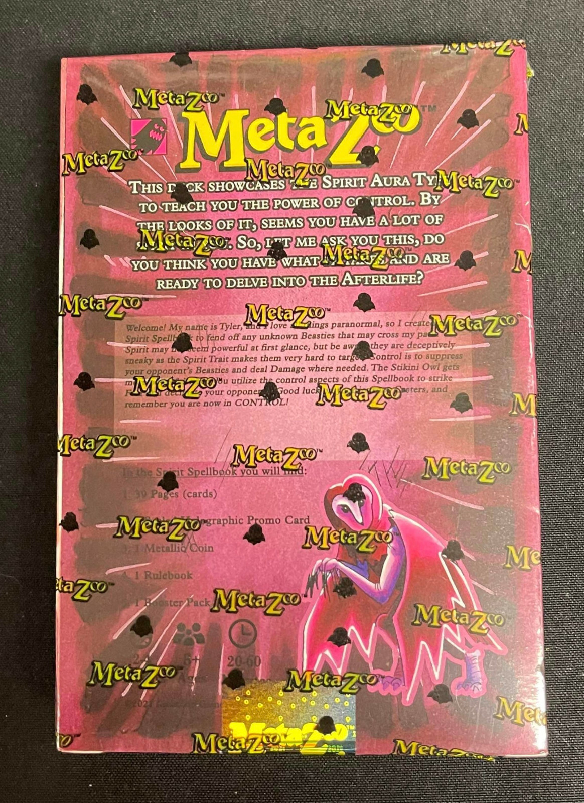 MetaZoo Nightfall 1st Edition Theme Deck Stikini Owl Factory Sealed | eBay