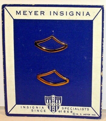 US Military School Academy Enlisted Cadet Private First Class PFC ...