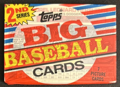 1988 Topps Big Baseball Cards Pack 2nd Series Orel Hershiser Dodgers ...