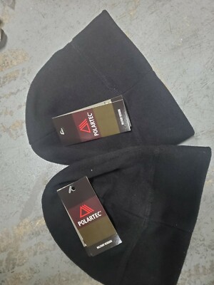 2 Polartec Black Military Micro Fleece Cap Hat New beanie ARMY Usa | eBay
