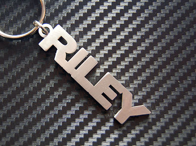 RILEY Keyring Keychain Key Fob Stainless Steel Name Gift | eBay