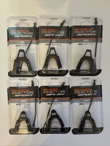 Shock Doctor Pro YOUTH 10 & Under Mouthguard, STRAPPED Smoke 6-pack | eBay