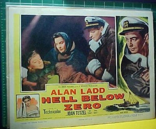 Hell Below Zero ALAN LADD LOBBY CARDS 1954 | eBay