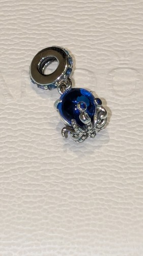 Pandora Blue Glass Octopus Dangle Charm S925 Ale | eBay