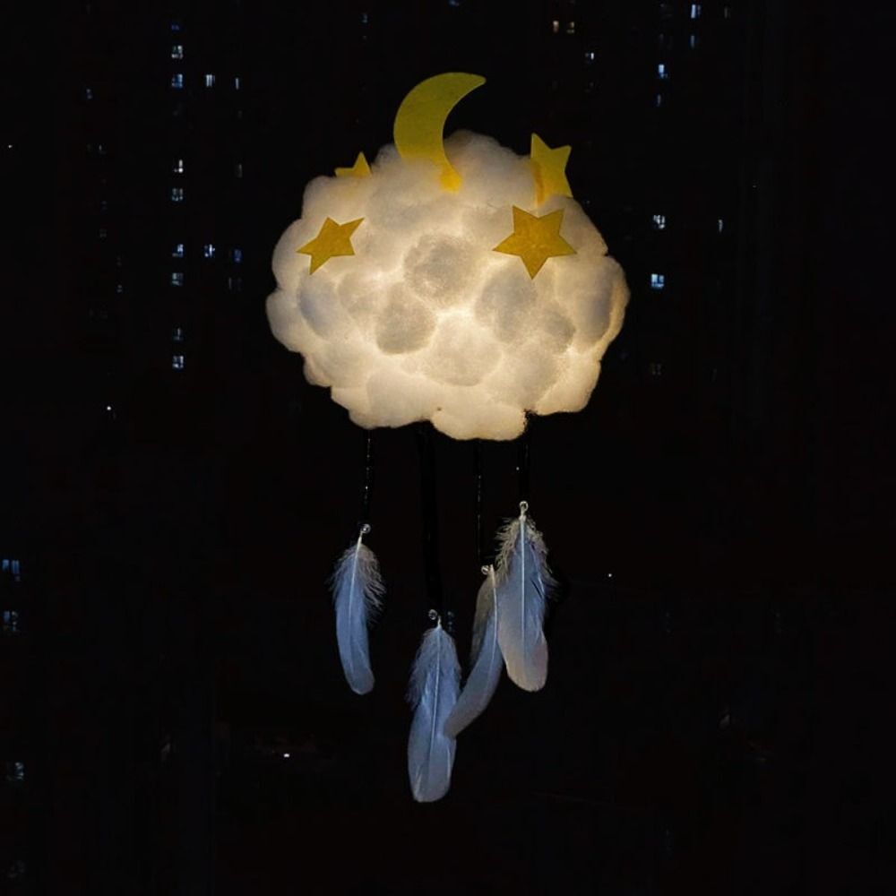 3D Cloud Shape Lamp DIY Material Package Clouds Pendant Cloud Light ...