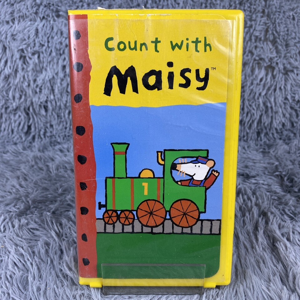 Maisy - Count With Maisy VHS Tape 1999 Bullet Case Classic Cartoon ...