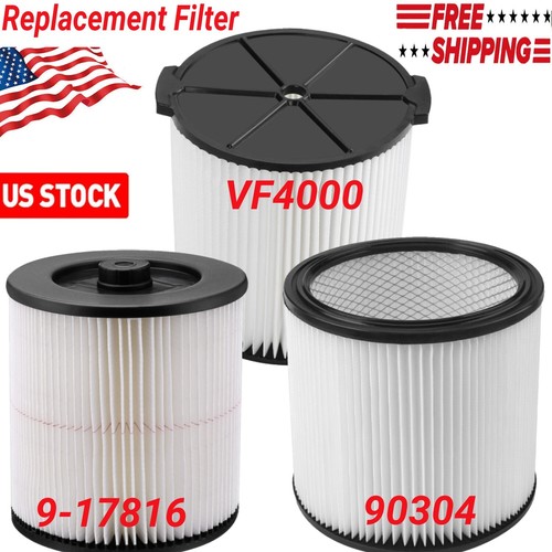 Replacement Filter For RIDGID For Shop Vac VF4000 9-17816 90304 Wet/Dry ...