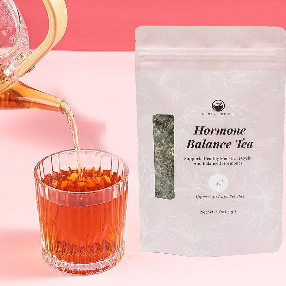 Hormone Balance Tea Herbal Blend for Hormonal Balance Female Wellness ...