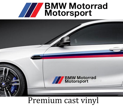 2 x BMW Motorrad Motorsport Decal Sticker | eBay