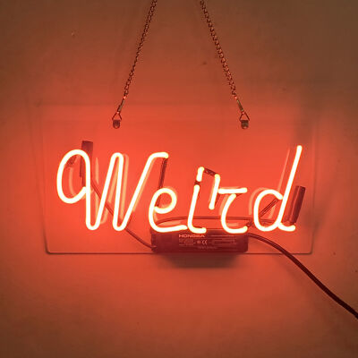 Weird Neon Sign Light Beer Bar Pub Wall Decor Nightlight Visual Artwork ...