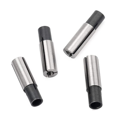 4 Pieces High-Carbon Steel Collet Die Grinder Chuck Driver Adapter 1/4 ...