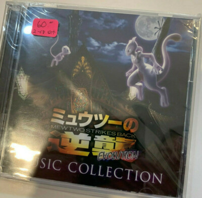 CD Mewtwo Strikes Back Evolution Music Collection soundtrack 2-disc set Pokemon | eBay
