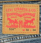 Men's 32 x 34, Levi's 514, Straight Fit, Medium Wash MSRP $69.50 SAVE ...