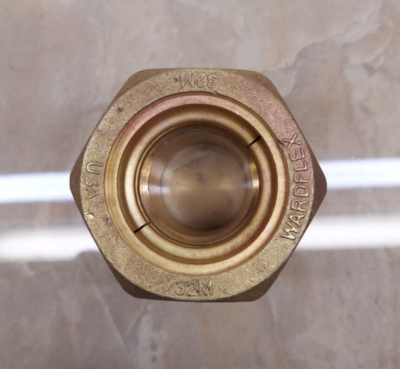 Wardflex Gas Pipe Fitting Male Mechanical Joint 32M 1-1/4" x 1-1/4" NPT ...