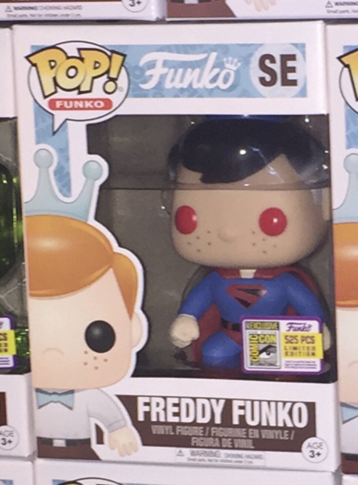 FUNKO POP SDCC FUNDAYS 2017 SUPERMAN KINGDOM COME FREDDY LE 525 RARE ...