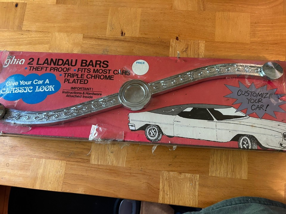 22”Landau Bars for Classic Cars Trucks Hearses, Vans Easy Install ...