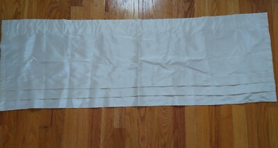 Peri Rod Pocket Fold Pleated Valance Panel | eBay