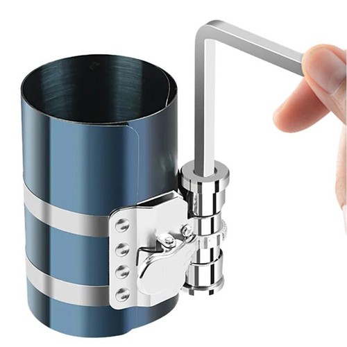 Piston Ring Installer Compression Clamp Tool with Pliers for Engine ...