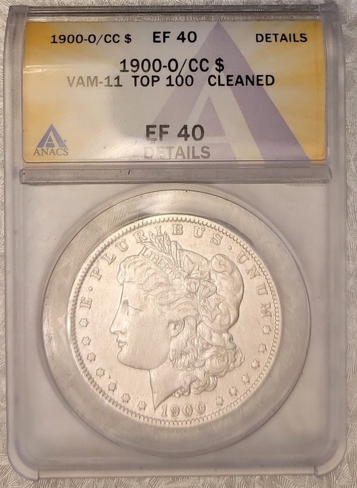 1900-O/CC VAM-11 (Carson City OMM) Morgan Silver Dollar - XF40 - TOP ...