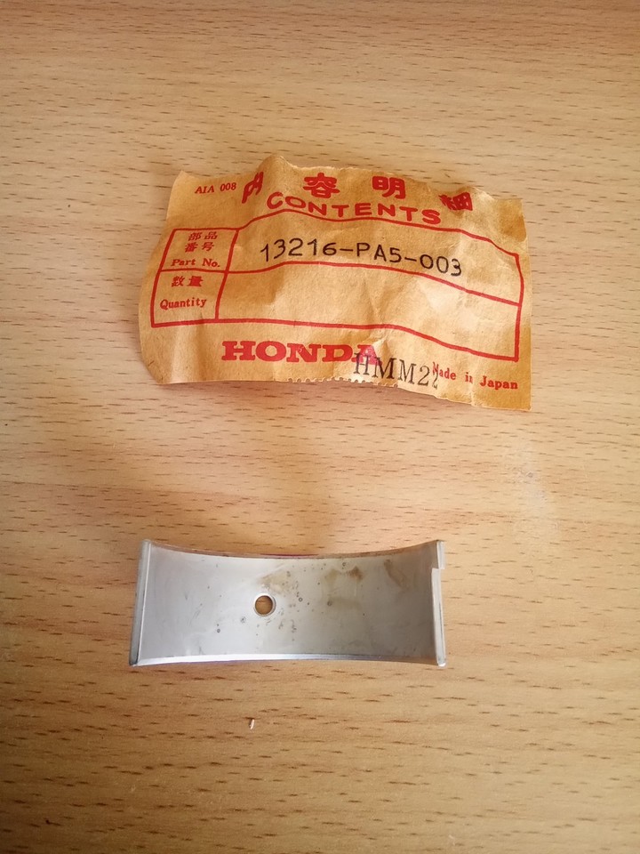 GENUINE HONDA CAR PARTS CONNECTING ROD BEARING F 13216-PA5-003 | eBay ...