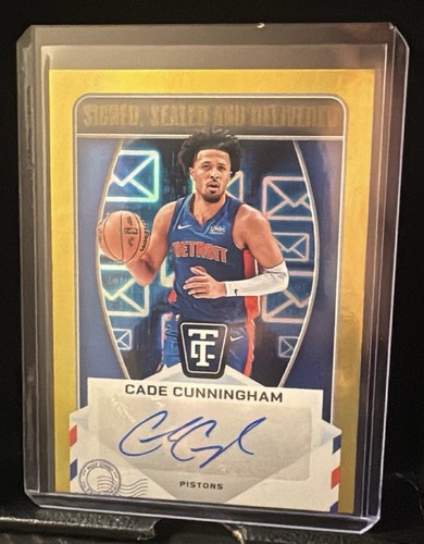 2024-25 Totally Certified CADE CUNNINGHAM AUTO #SD-CAD SIGN SEALED ...